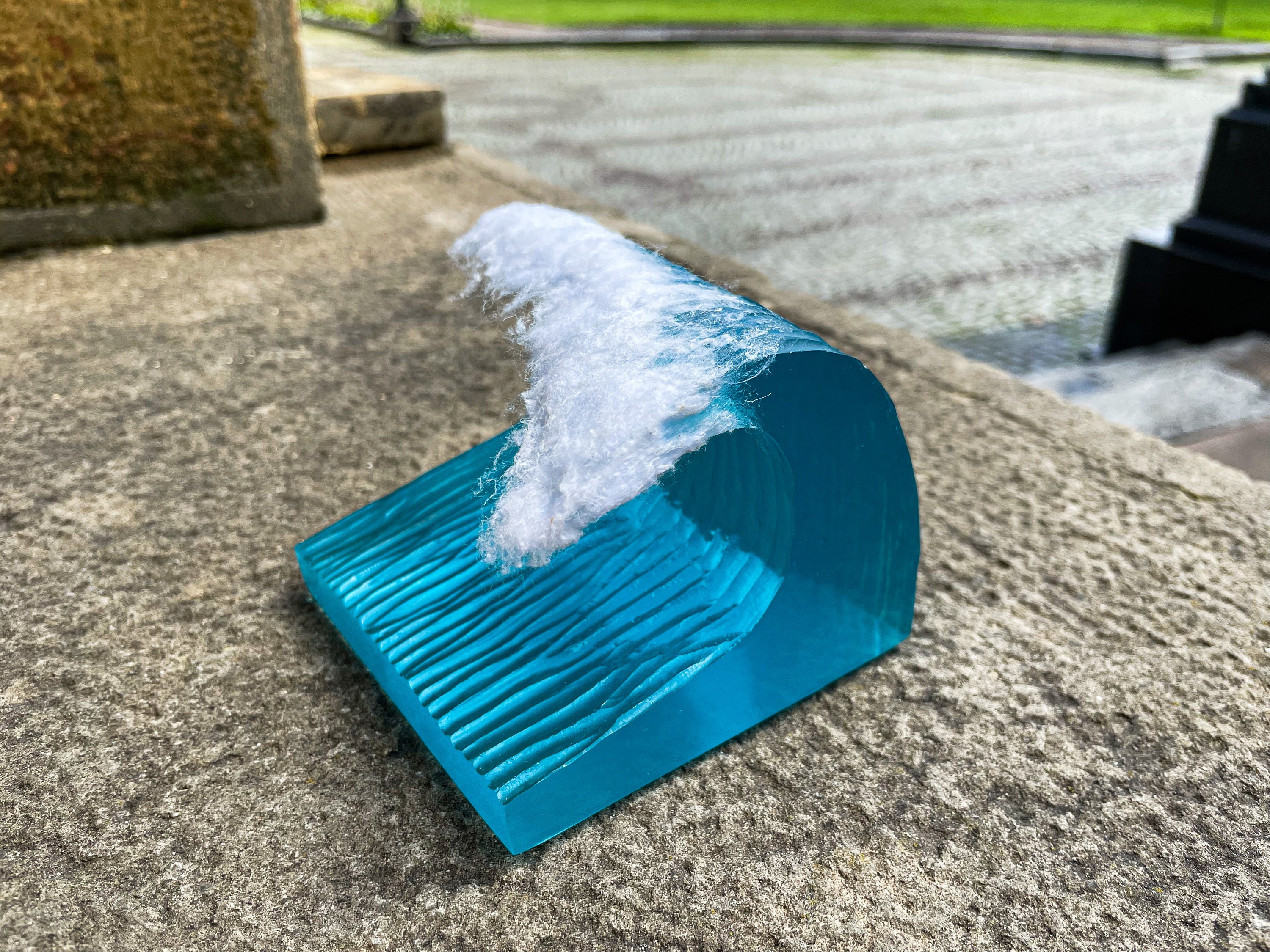 Sea Wave From Epoxy Resin, Handmade Ocean Wave, Sea Wave Made of Resin ...