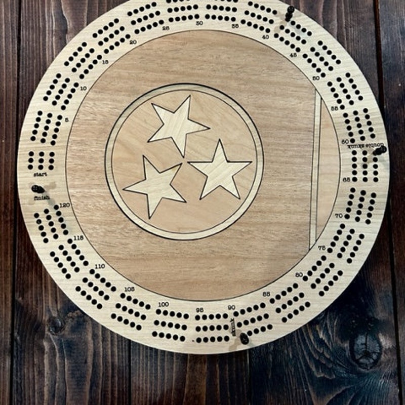 Cribbage Board Svg - Etsy