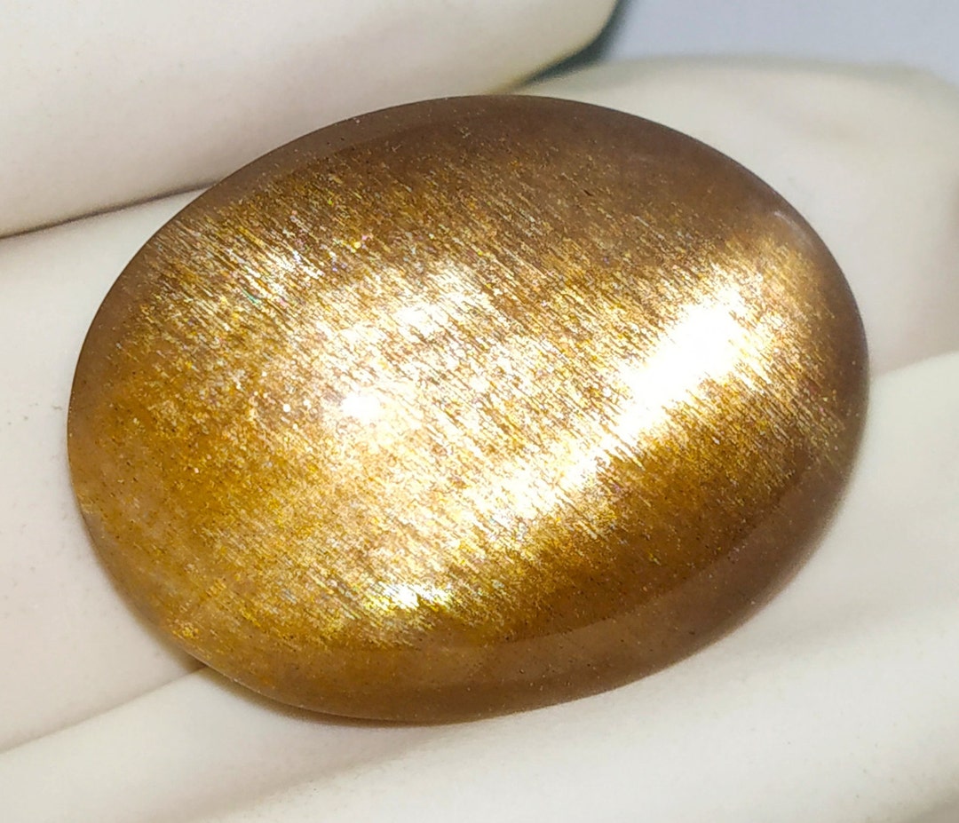 29.10cts15x21 Rare Shine Sunstone Star Cabochon Superb Sunstone Red ...