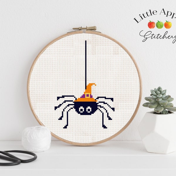 Spider Cross Stitch Pattern - Etsy