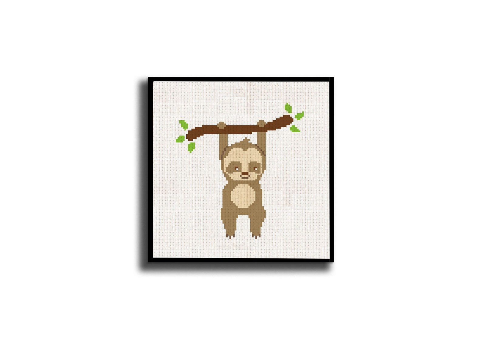 Sloth Cross Stitch Pattern PDF - Etsy