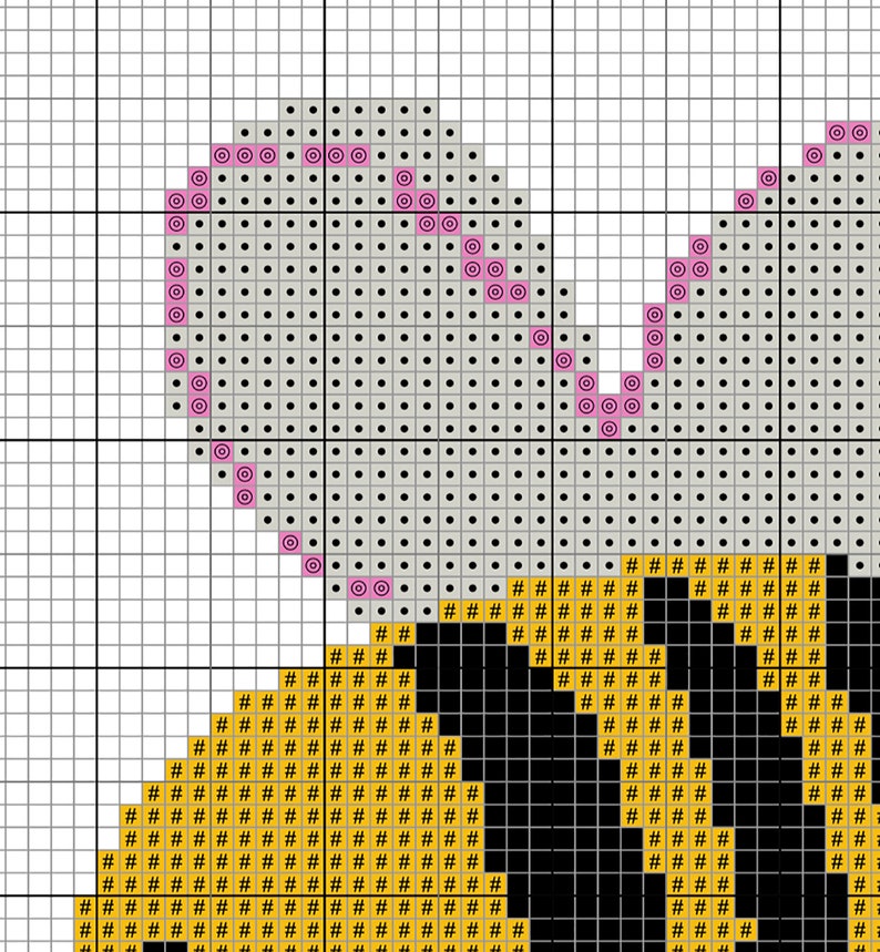 Bumble Bee Cross Stitch Pattern PDF Spring Bee Quick - Etsy