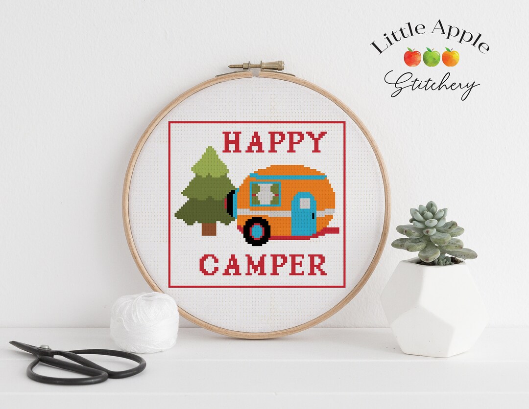 Camper Cross Stitch Pattern PDF – RV - Etsy