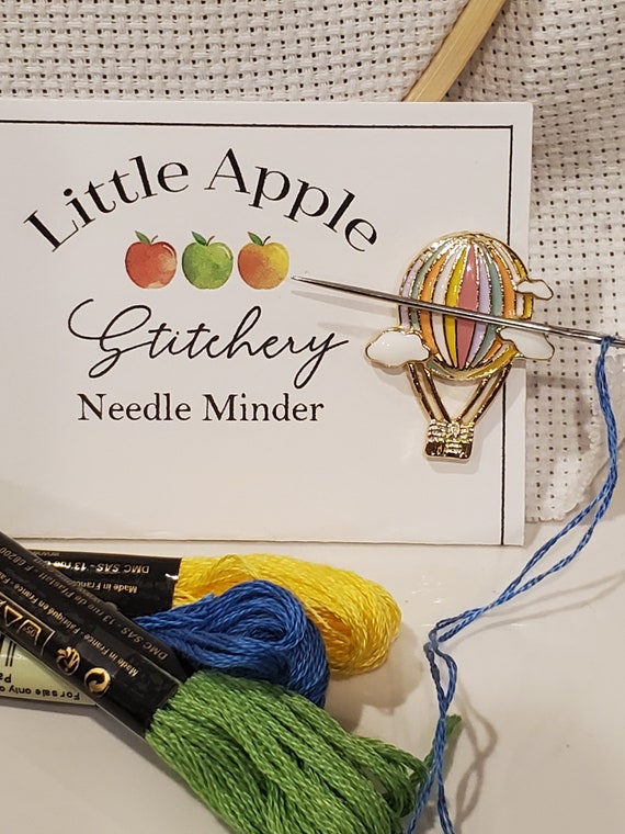Needle Minder Magnet Hot Air Balloon Accoutrement Designs Needlepoint ...