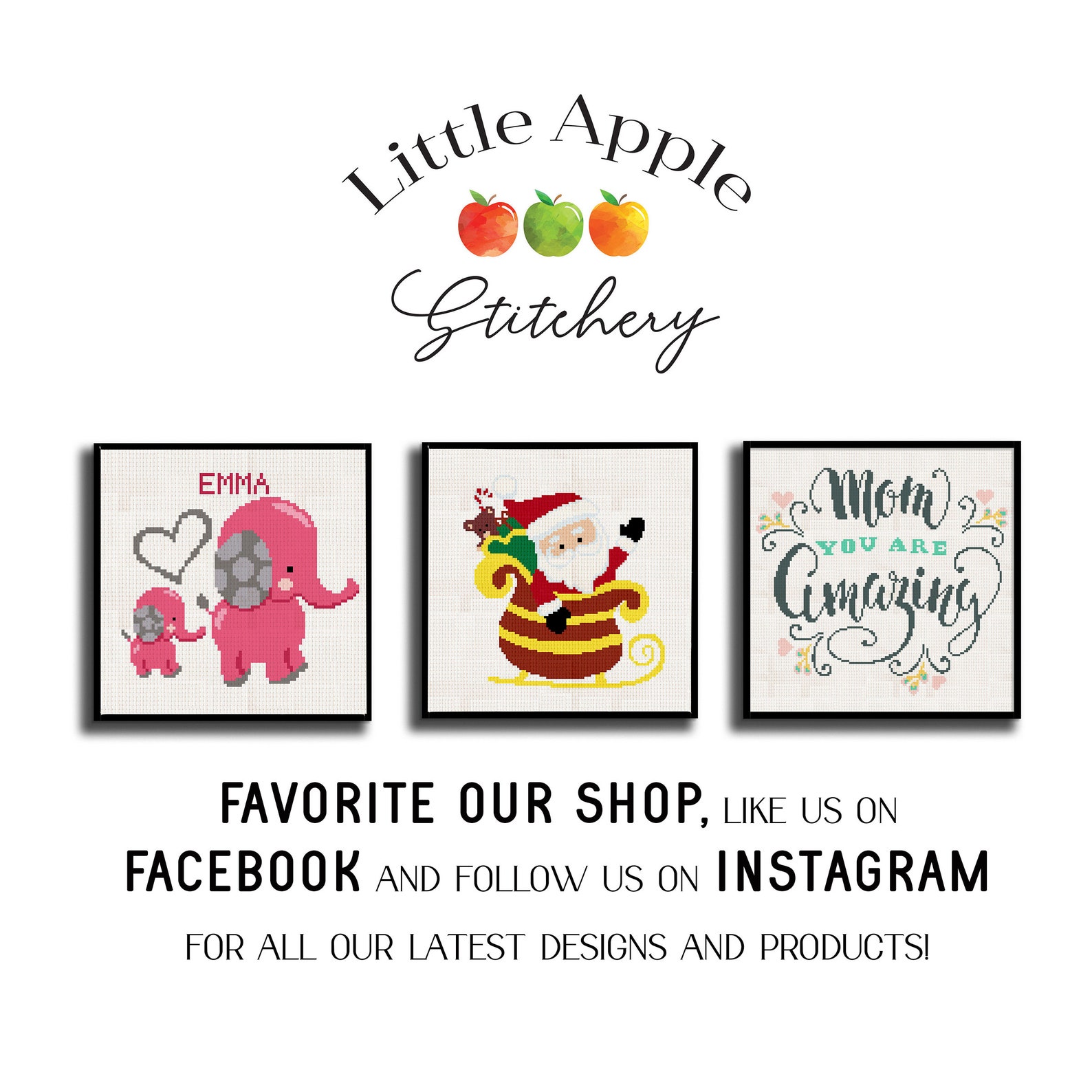 New Years Cross Stitch Pattern PDF 2021 - Etsy