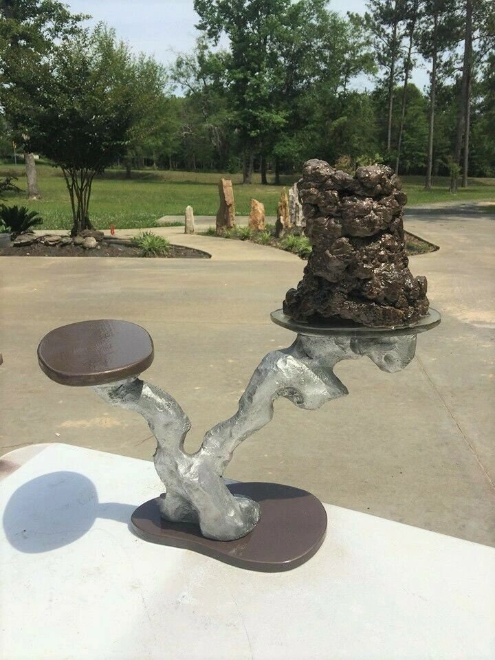 Crawfish Mound - Chimney / Burrow Sculpture. (WT) Aluminum Art by ...