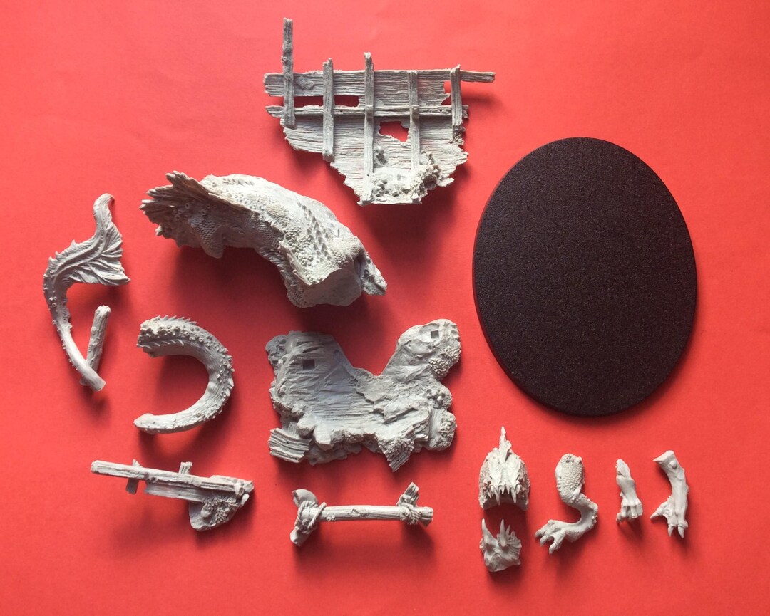 Merwyrm Destruction Monster Forgeworld Chaos Rare OOP Resin Warhammer ...