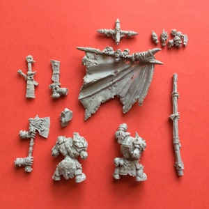 Forgeworld Very Rare Orc Greenskins Command Banner Orcs & Goblins Chaos ...