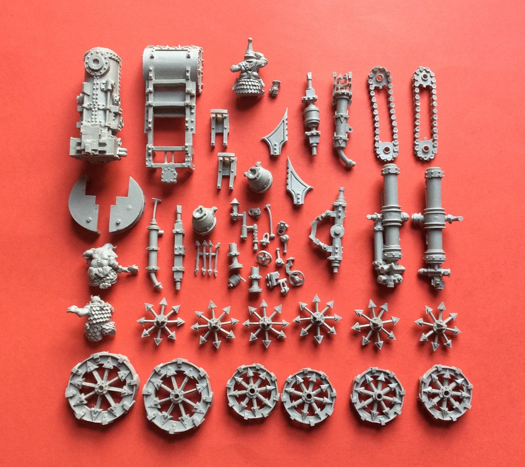 Chaos Dwarfs Iron Daemon War Engine Dwarfs Legion of Azgorh Rare OOP ...