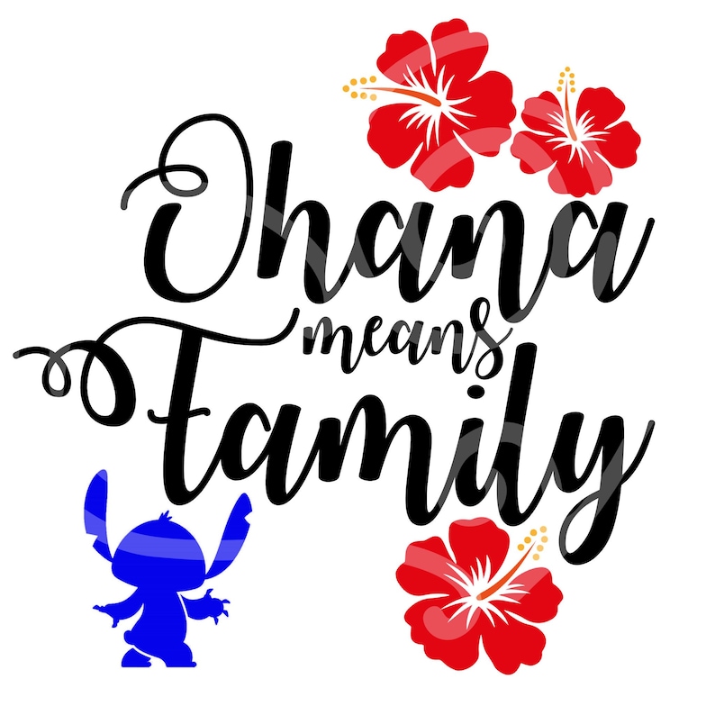 Ohana Means Family .png - Etsy