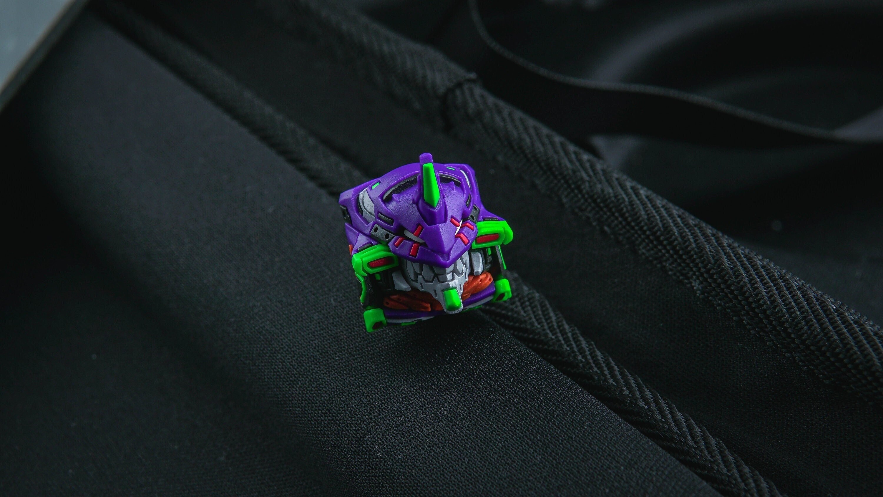 EVA Unit 01 - Artisan Keycap - Etsy