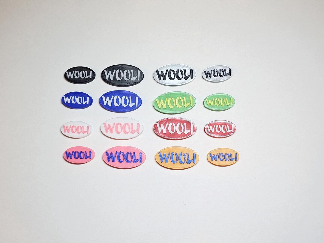 Wooli Text Inspired Rave Beads - Kandi - Customizable Color - Rave ...