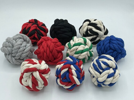 Colorful Monkey Fist Rope Decorative Balls - Etsy