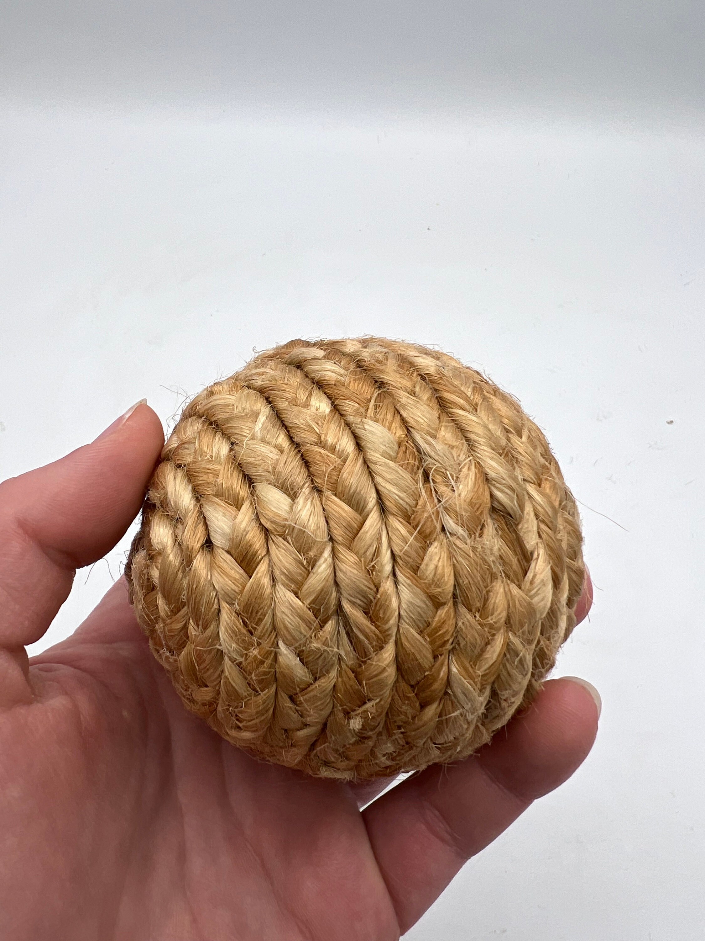Decorative Balls, Bowl Filler, Set of 3 Rope/twine Orbs - Etsy