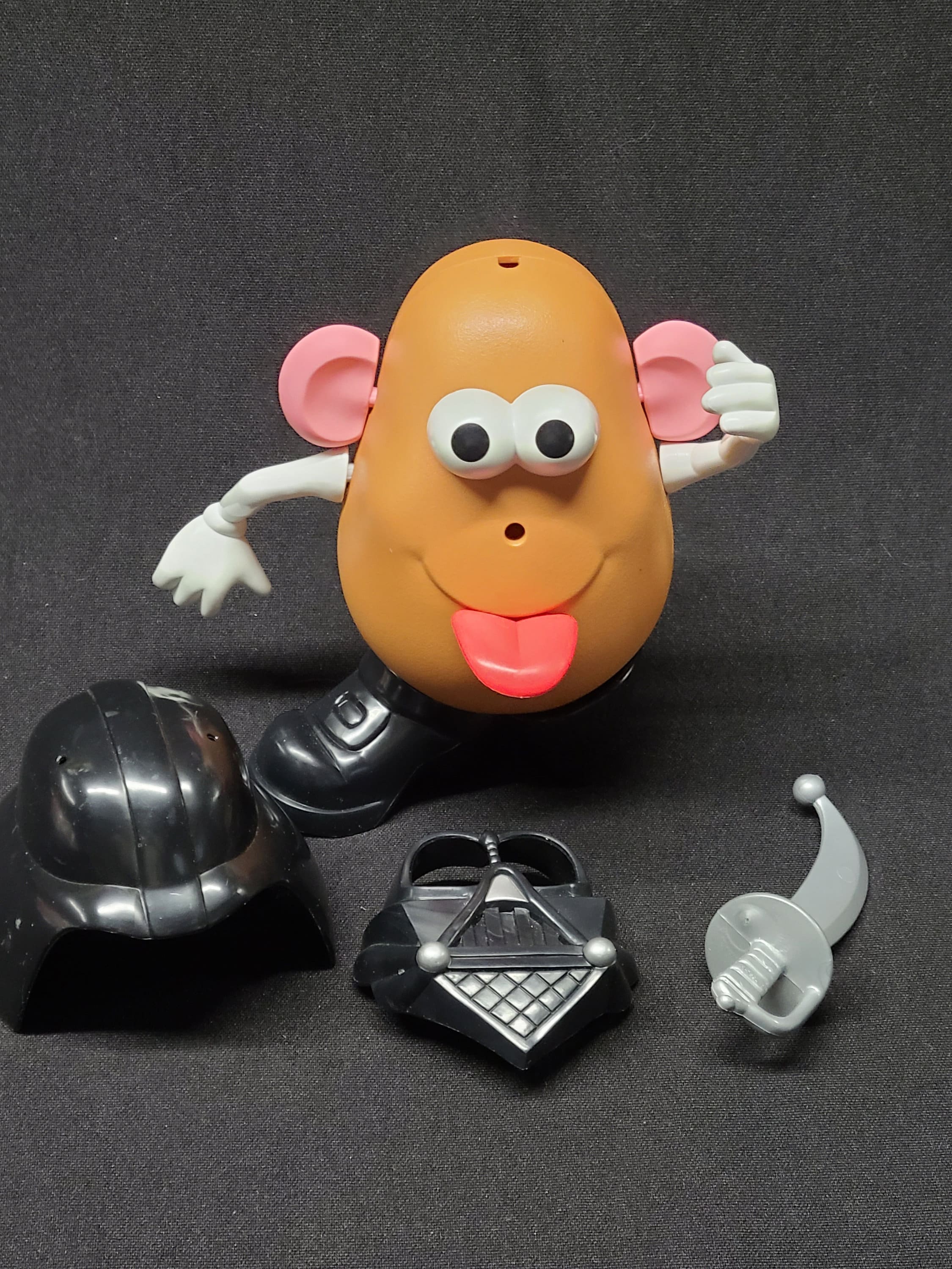 1985 Mr Potato Head Darth Vader Halloween Costume Sword Vintage - Etsy