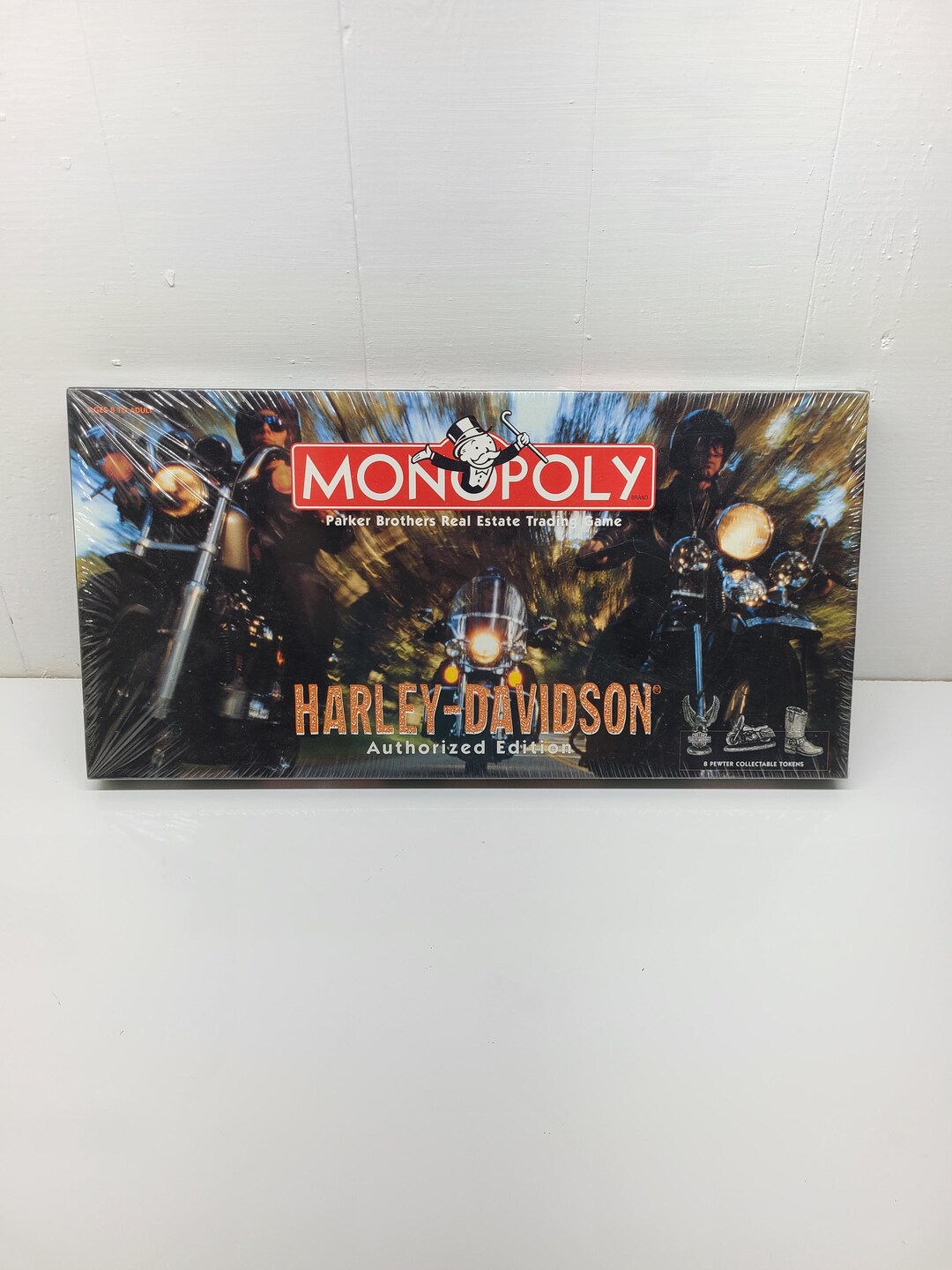 1997 Harley Davidson Monopoly Game - NEW - SEALED - Vintage Collectible ...