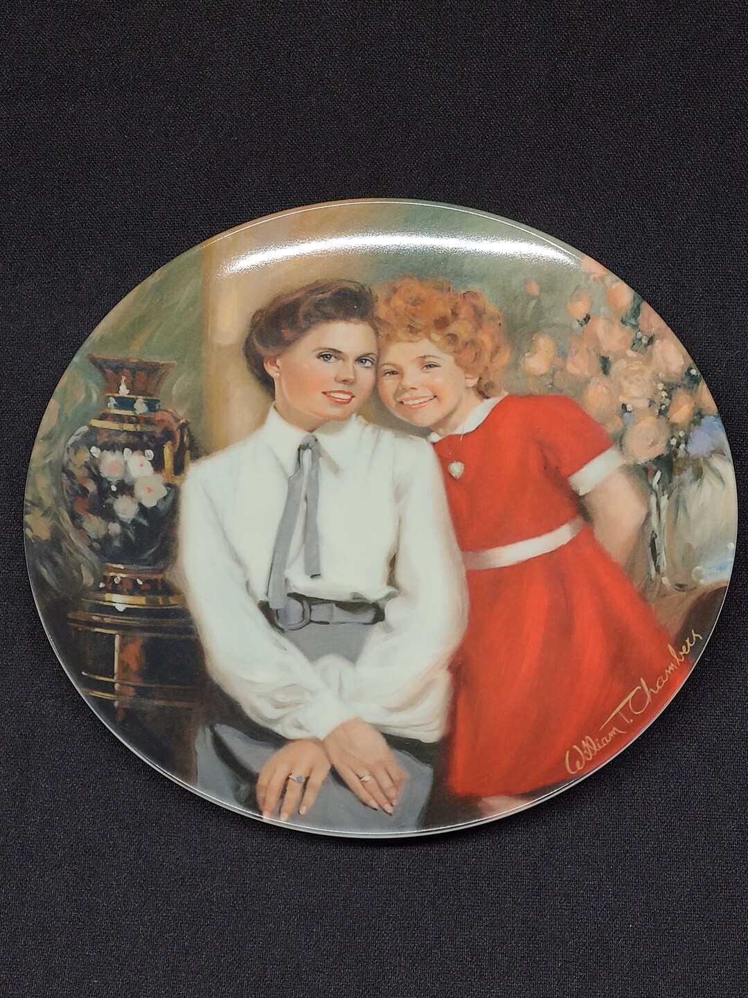 1984-1986 Little Orphan Annie Limited Edition Collectible Plates ...