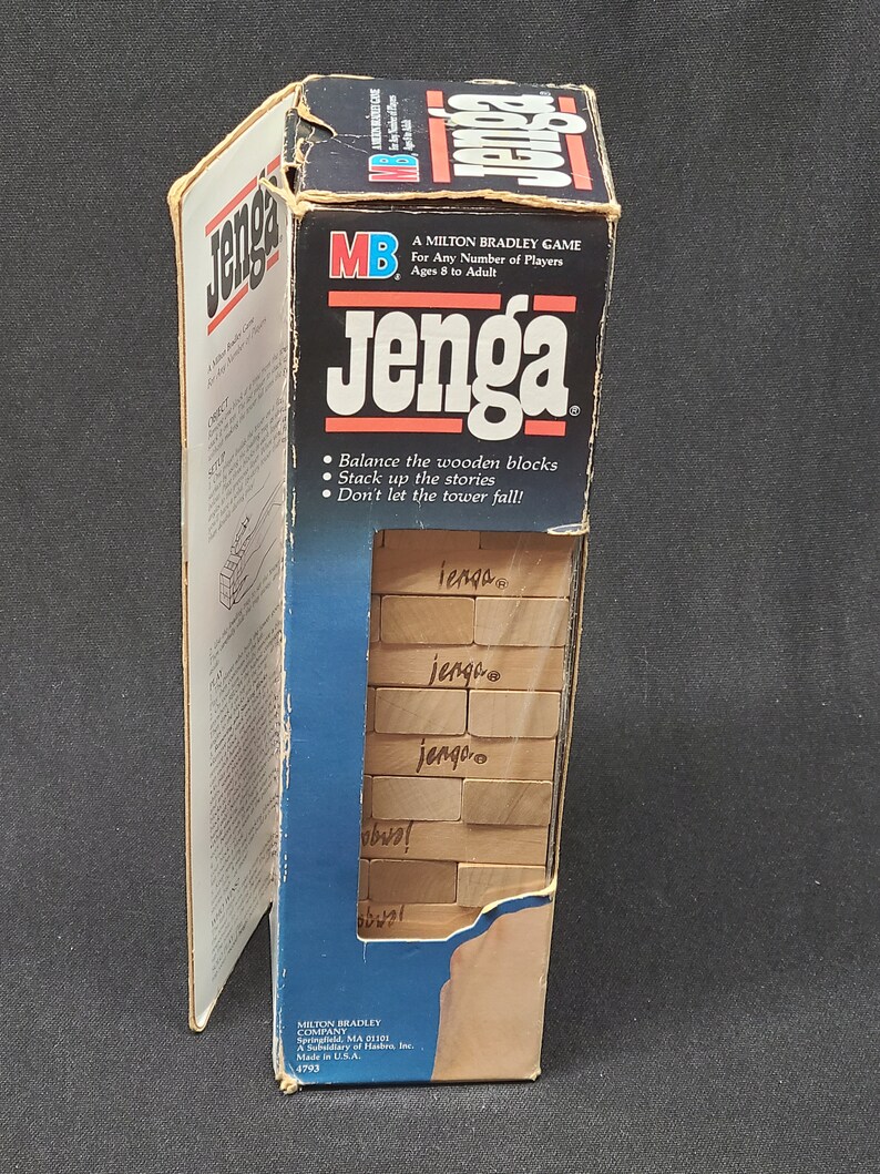 60s, 70s, & 80s Games - Yahtzee - Boggle Game - Jenga - Jumbo Tiddledy ...