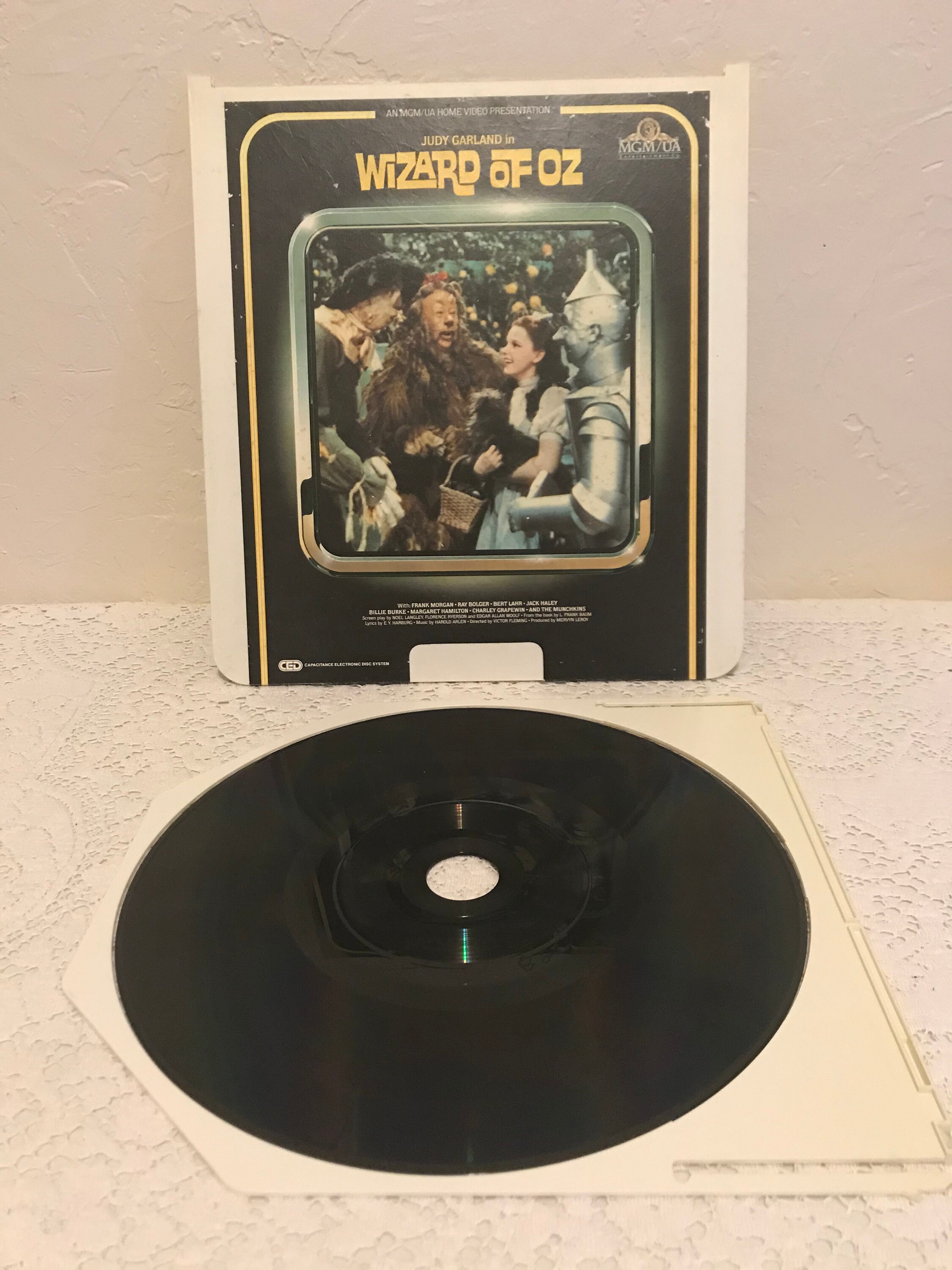 Wizard of Oz CED Disc - Etsy