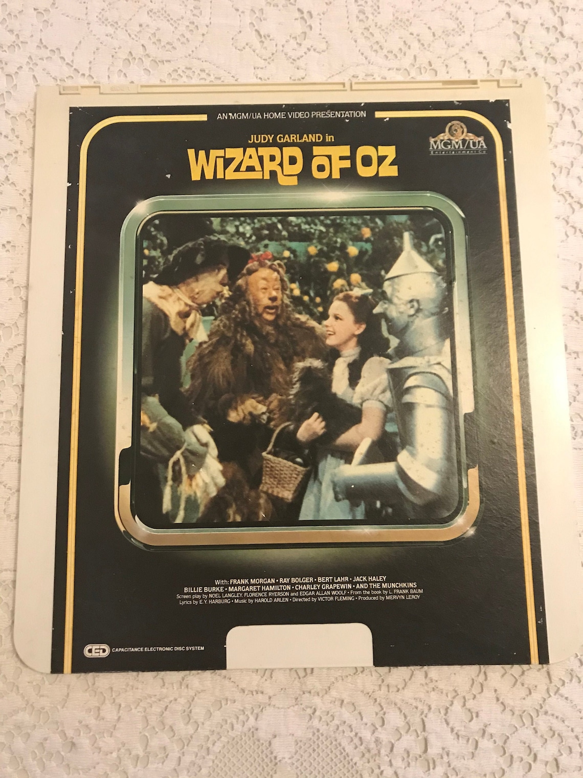 Wizard of Oz CED Disc - Etsy