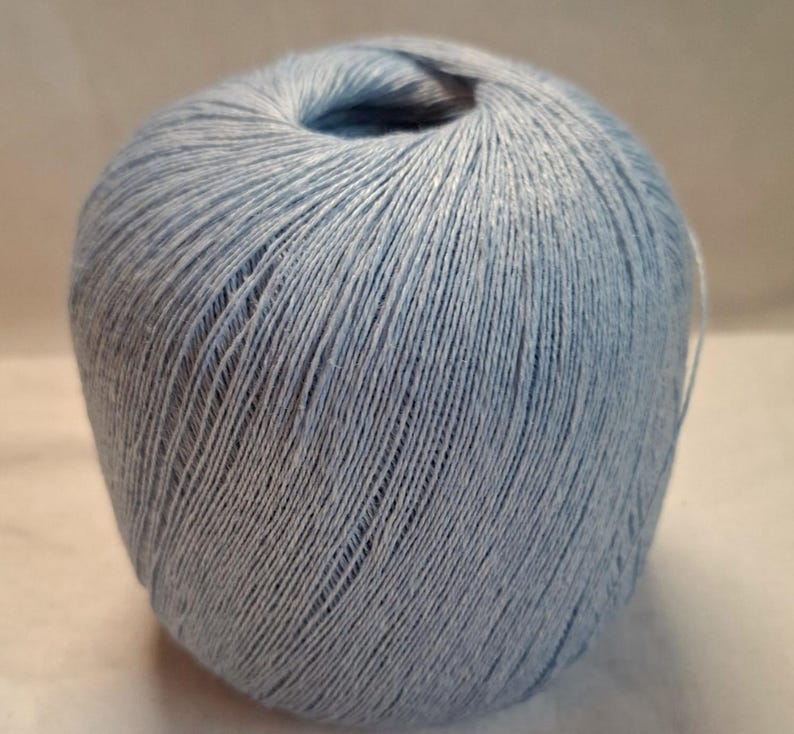 Linen Yarn Made in EU for Handcrafts and Knitting Different Tones - Etsy