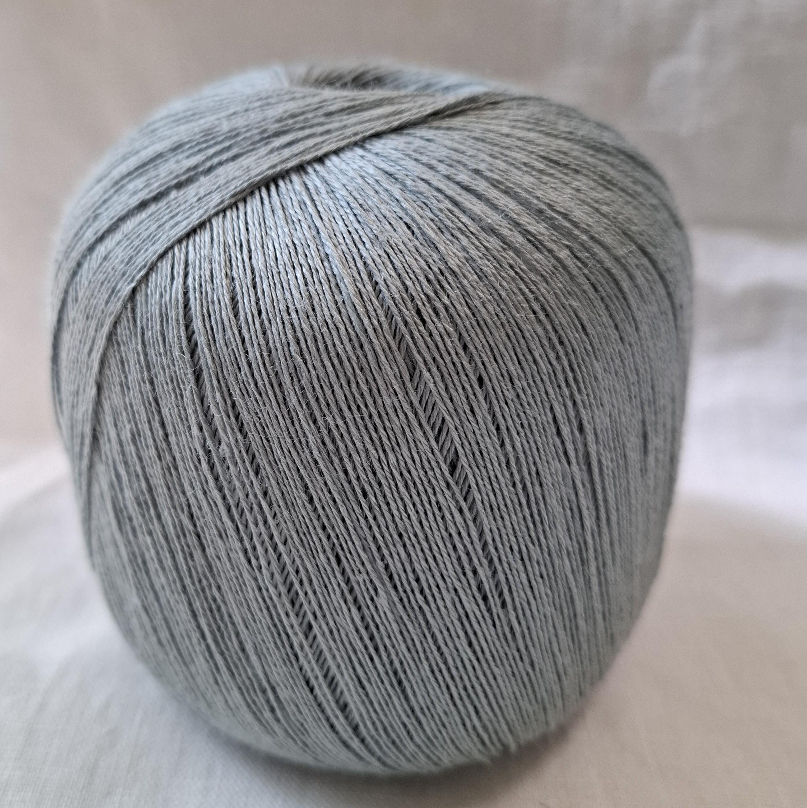 Linen Yarn Made in EU for Handcrafts and Knitting Different Tones - Etsy