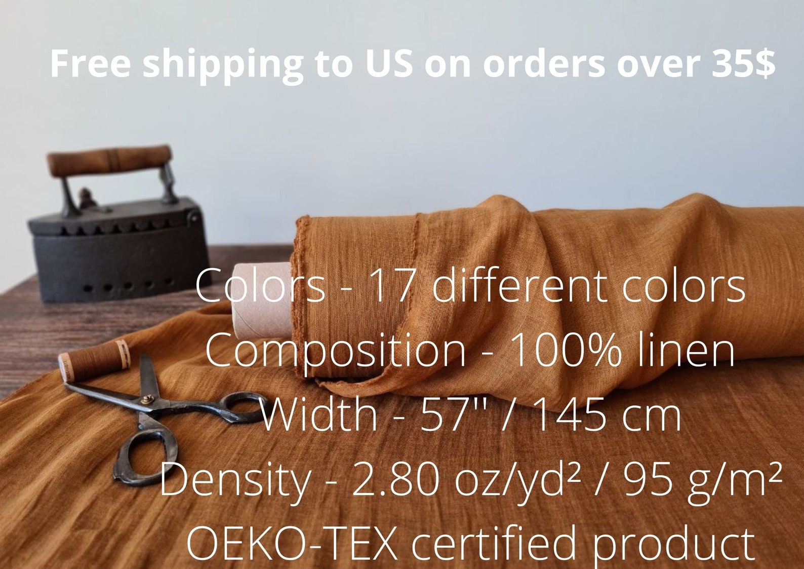 Thin Curtain Linen Fabric Lightweight Cheesecloth Fabric by | Etsy