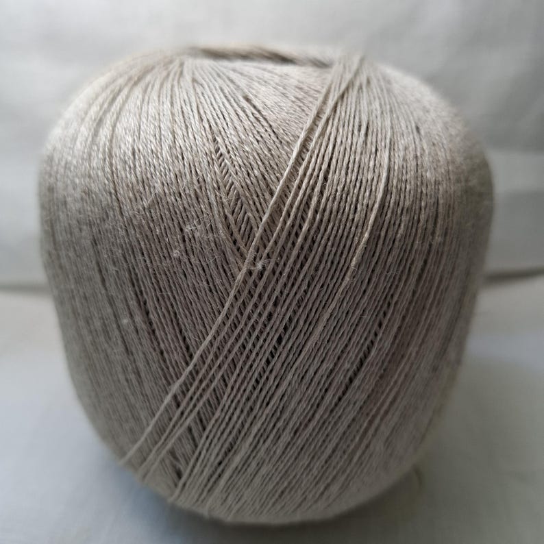 Linen Yarn Made in EU for Handcrafts and Knitting Different Tones - Etsy