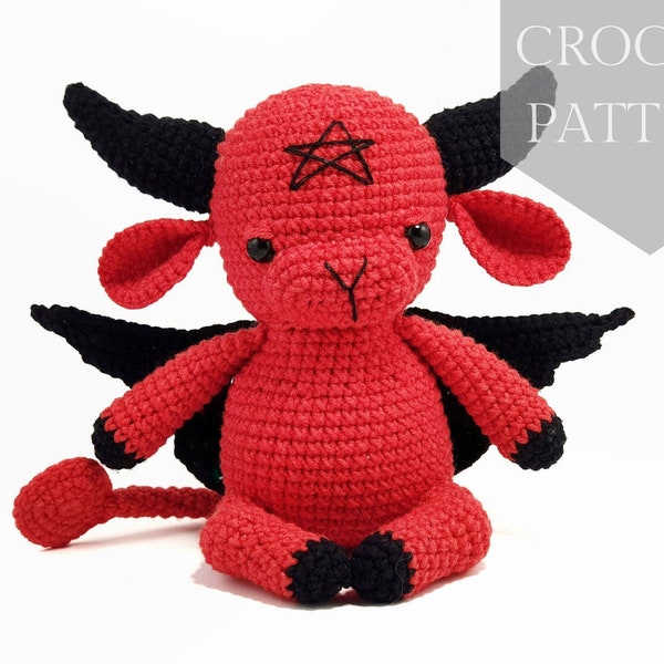 Amigurumi Baphomet - Etsy