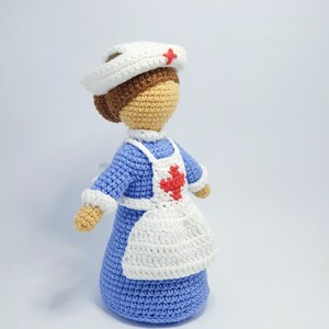 Crochet Patterns Amigurumi Stuffed Nurse Doll PDF / Instant Download ...