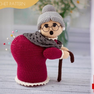 Old Lady Pin Cushion Pattern - Etsy
