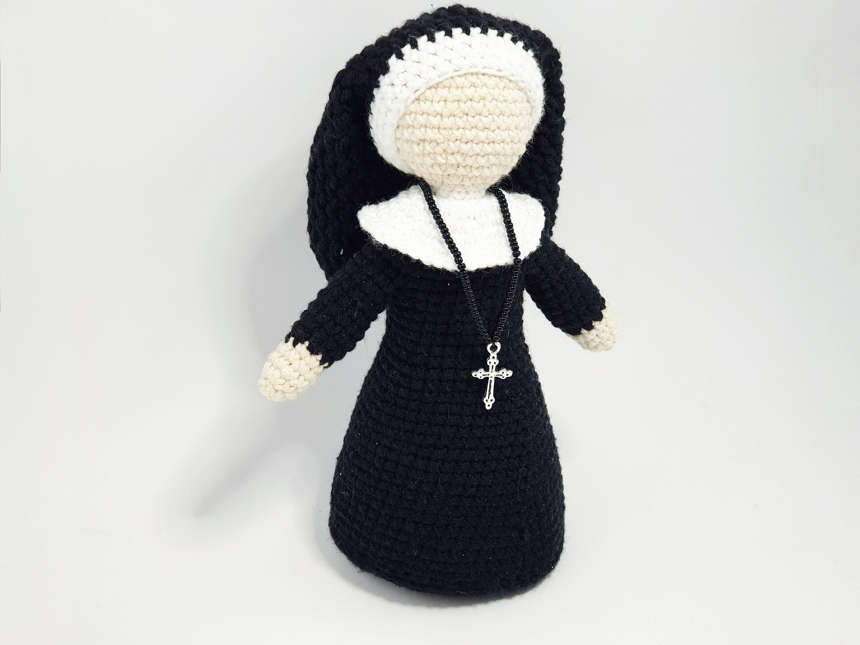 Crochet Patterns Amigurumi Stuffed Nun Doll PDF / Instant - Etsy