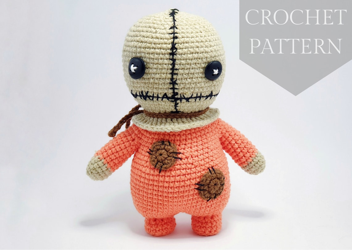 Crochet Patterns Amigurumi Halloween Sam Trick or Treat PDF / - Etsy