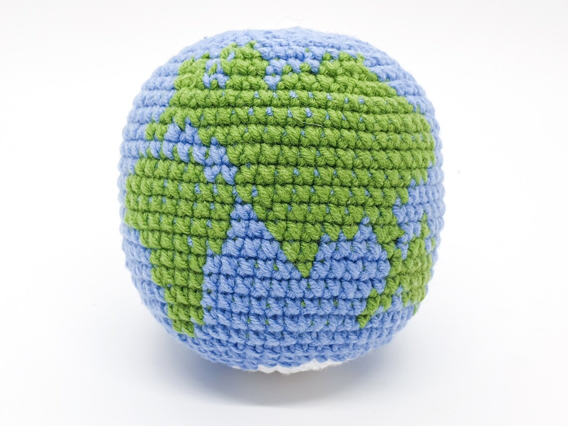 Crochet Patterns Amigurumi Stuffed Earth Planet PDF / Instant - Etsy