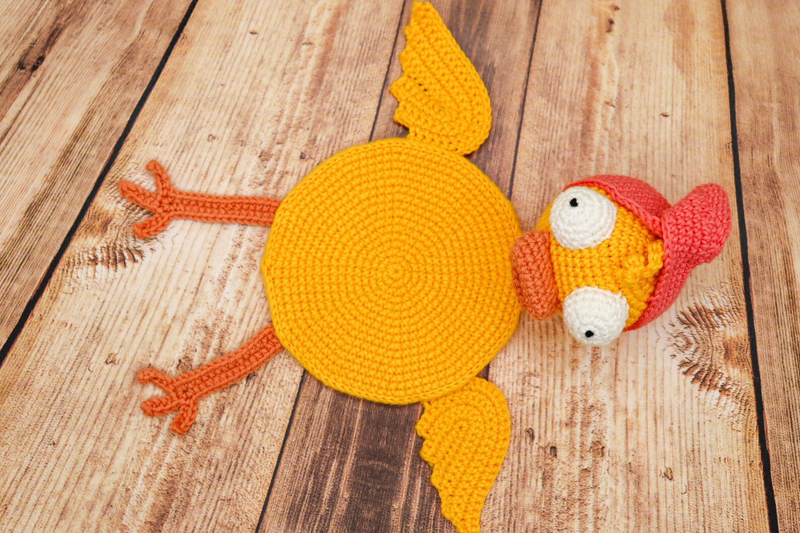 Funny Splat Duck Crochet Coaster Pattern – Unique Handmade Mug Rug ...