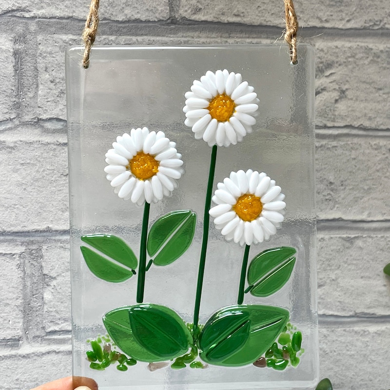 Glass Daisy - Etsy
