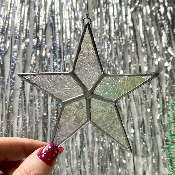 Stained Glass Star - Etsy
