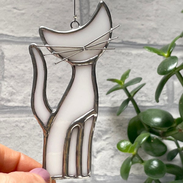 Cat Suncatcher - Etsy