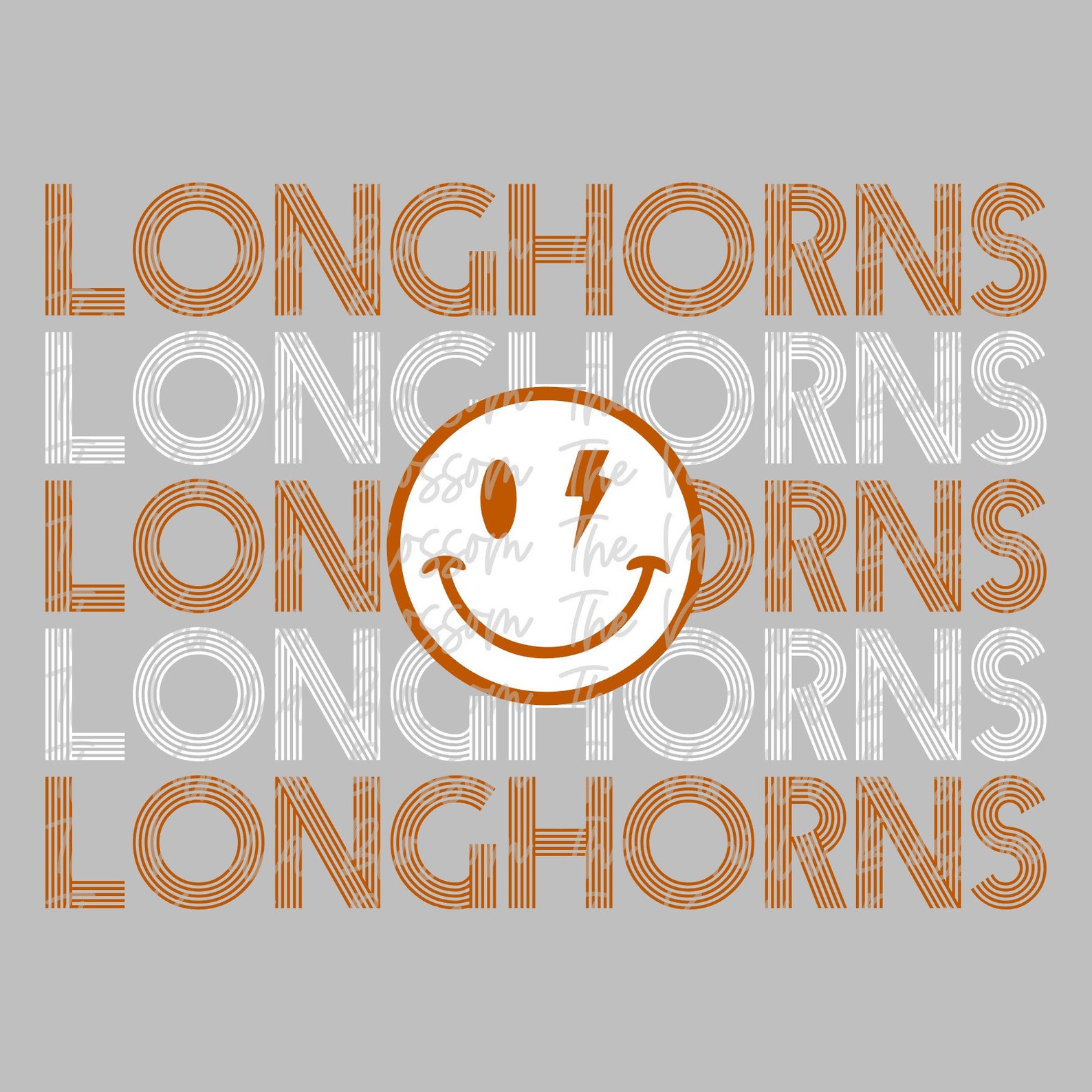 Texas | Retro Smile Design | SVG & PNG | Instant Download | Cut File ...