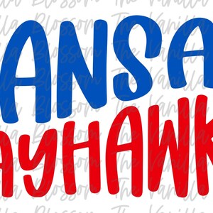 KU | Kansas | Wavy Digital Design | SVG & PNG | Instant Download | Cut ...