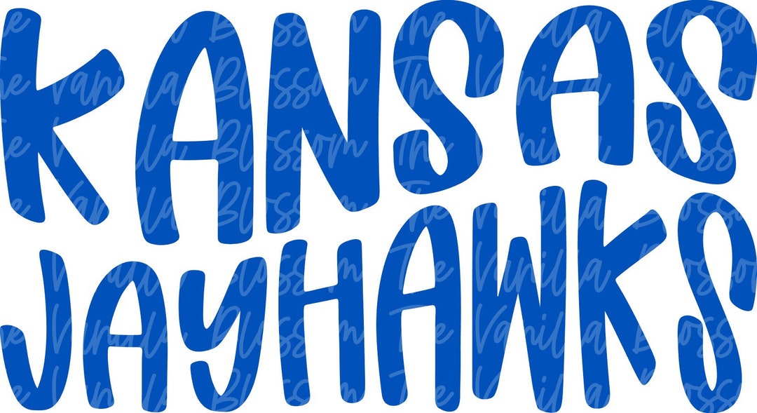 KU | Kansas | Wavy Digital Design | SVG & PNG | Instant Download | Cut ...
