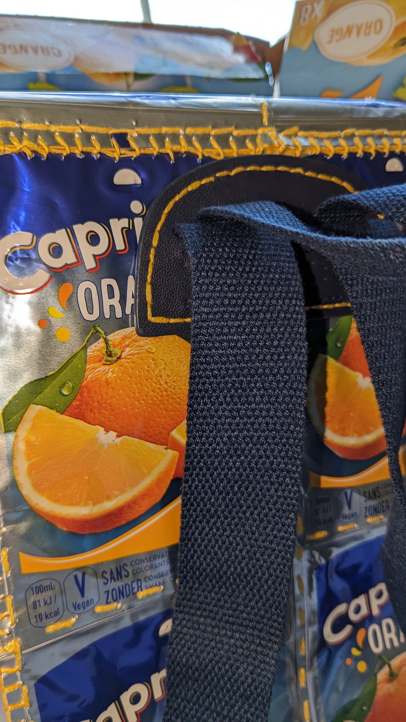 Capri Sun Backpack - Handmade, Recycled, Unique Bag - Etsy