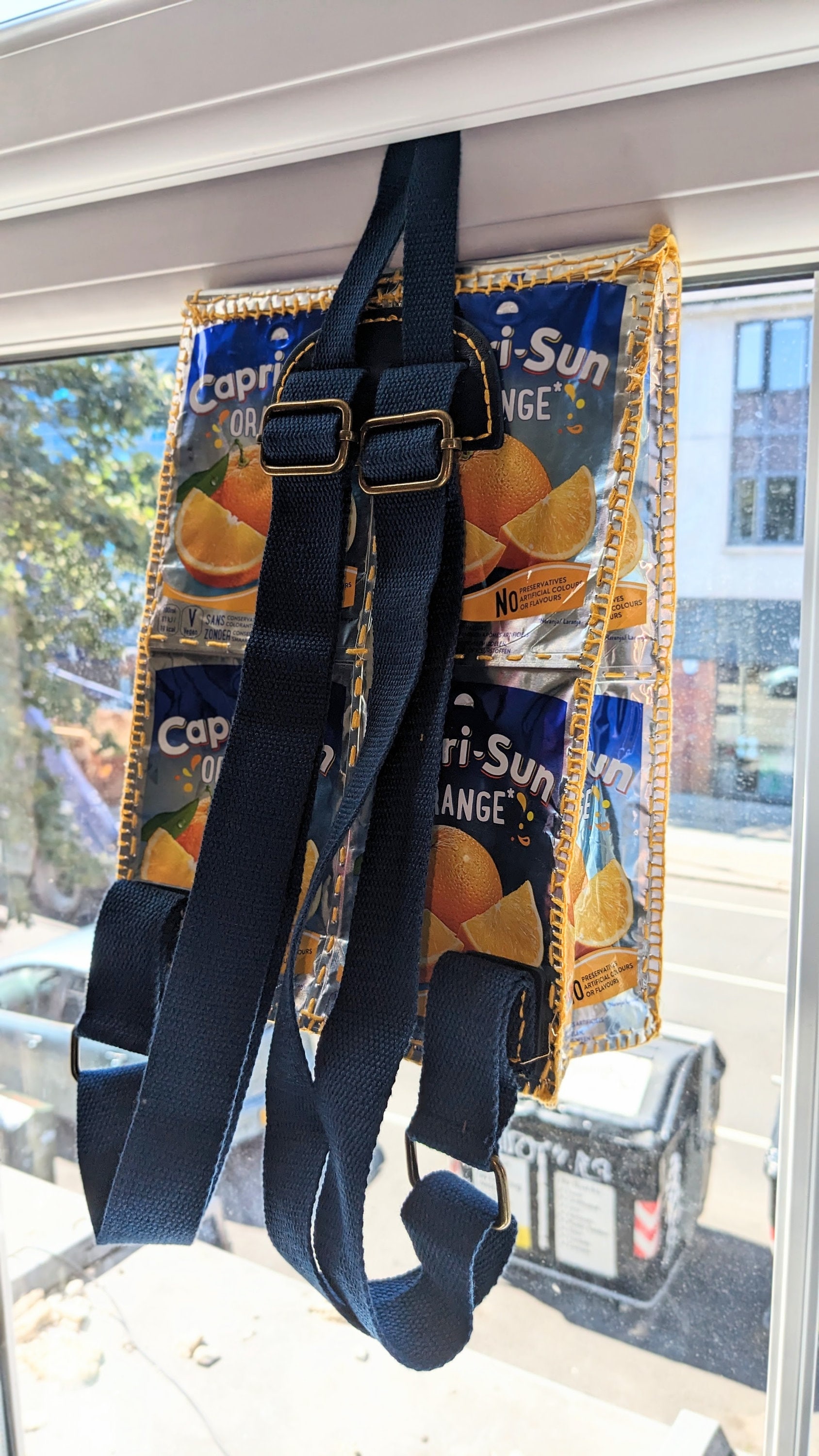 Capri Sun Backpack - Handmade, Recycled, Unique Bag - Etsy
