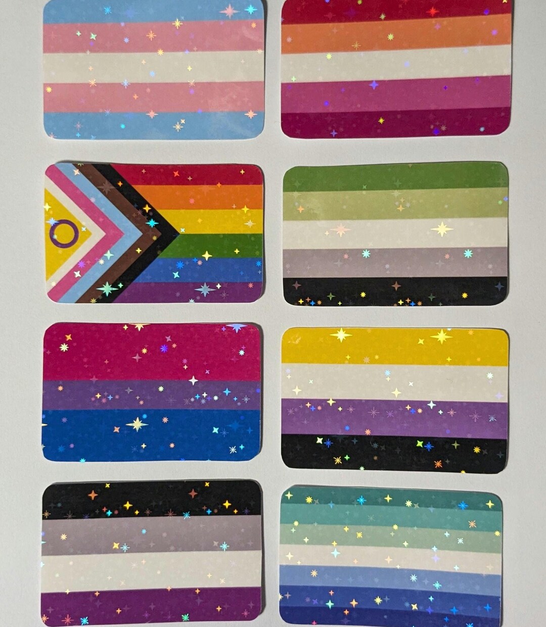 Pride Flags Stickers! Holographic! - Etsy