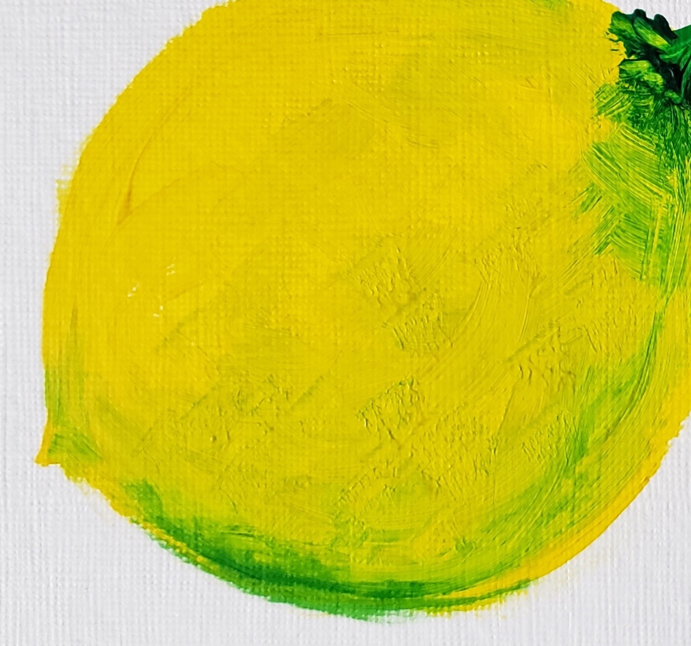 Meyer Zitrone. Handgemalt, Acryl auf hochwertigem Papier - Etsy.de