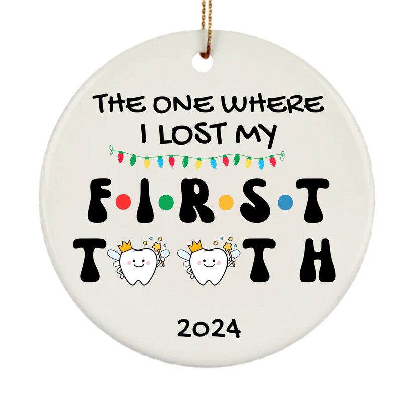 Tooth Fairy Gift, Lost First Tooth, First Missing Tooth Christmas ...