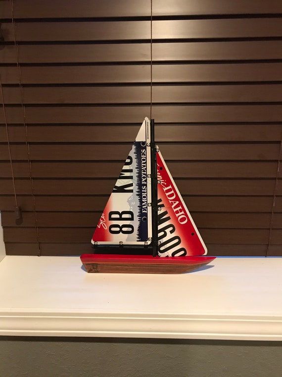 Sail Boat License Plates - Etsy