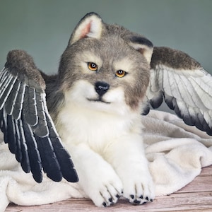 wolf with wings