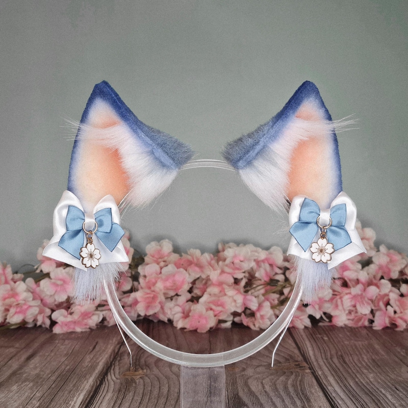 Fox Fur Earrings - Etsy