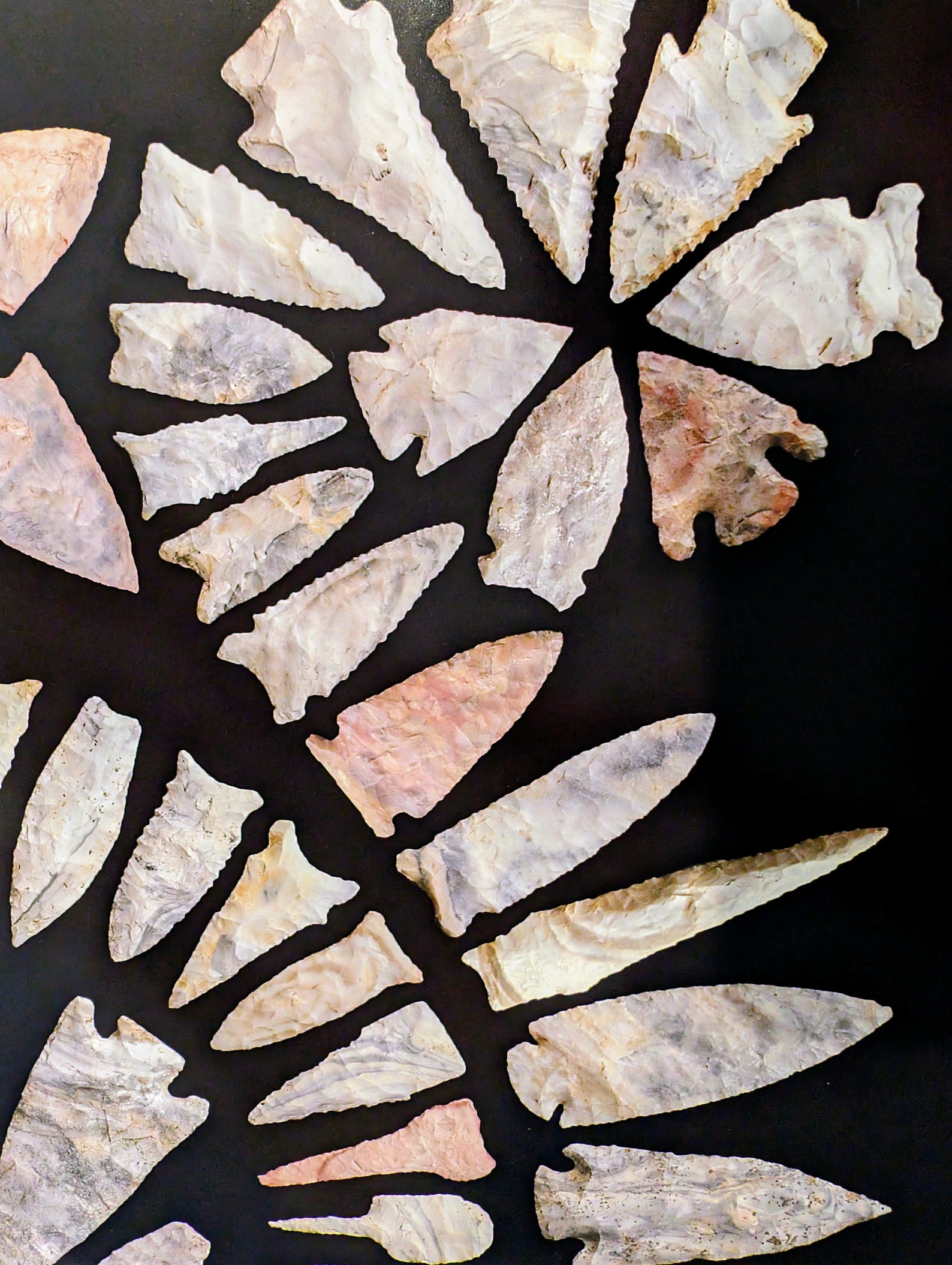 Arrowhead Poster Mozarkite Missouri Arrowheads - Etsy